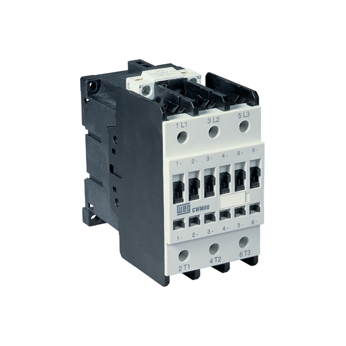 WEG CWM80-00-30V04 80 Amp 3 Pole Contactor with 24 VAC Coil – Caldwell ...