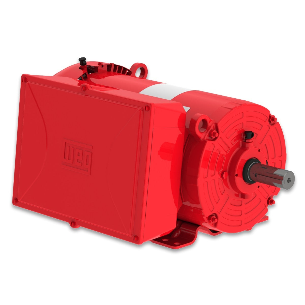 Weg 00218ES1RFD145T-S 2 HP 1800 RPM 145T TEFC Single-Phase Farm Duty M ...